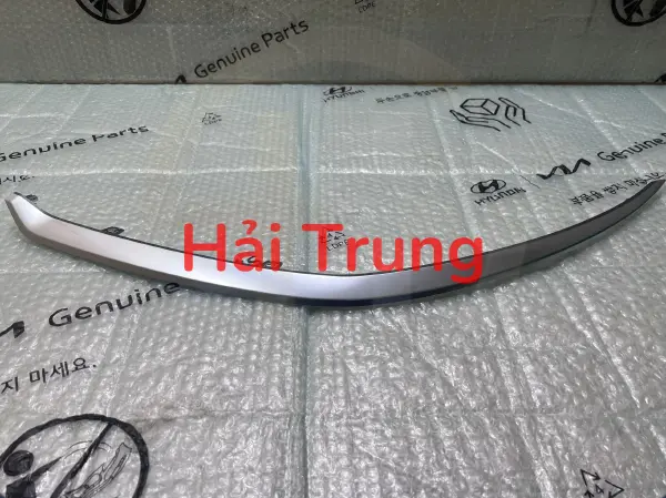 Nẹp mạ cản trước Kia K3 2020-2022 LH chính hãng 863A7M6510