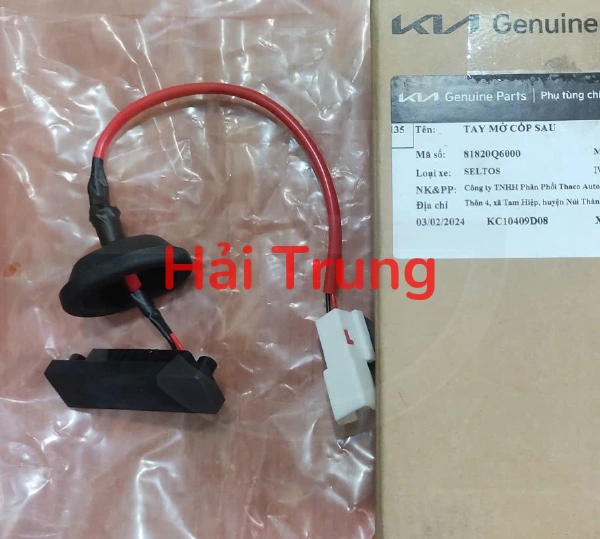 Công tắc mở cốp hậu Kia Seltos 2021-2026 81820Q6000